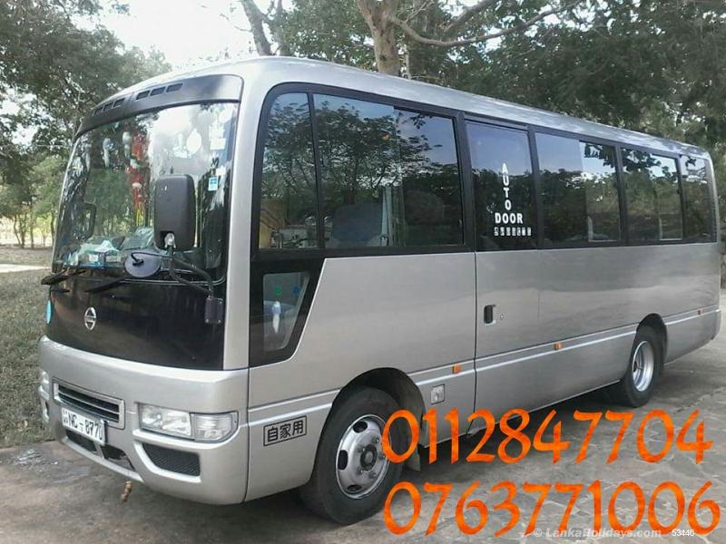 Sri Lanka Bus/Coach Rentals/Hire - Colombo line Coster bus