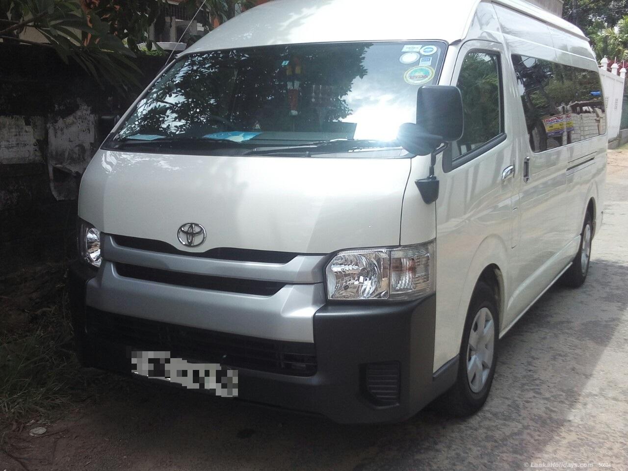 Sri Lanka Van Rentals/Hire - KDH Hi Roof Van Hire in Nugegoda